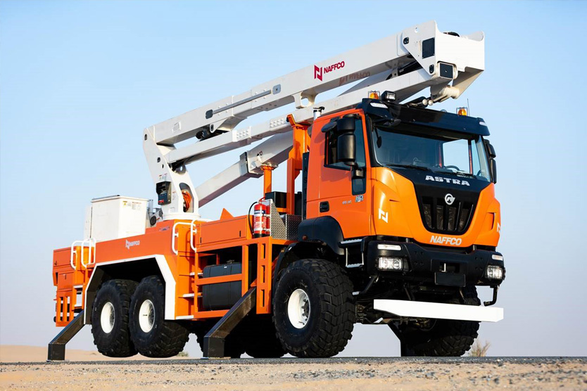 Insulated Aerial Platforms | NAFFCO Power Vehicles | Dubai